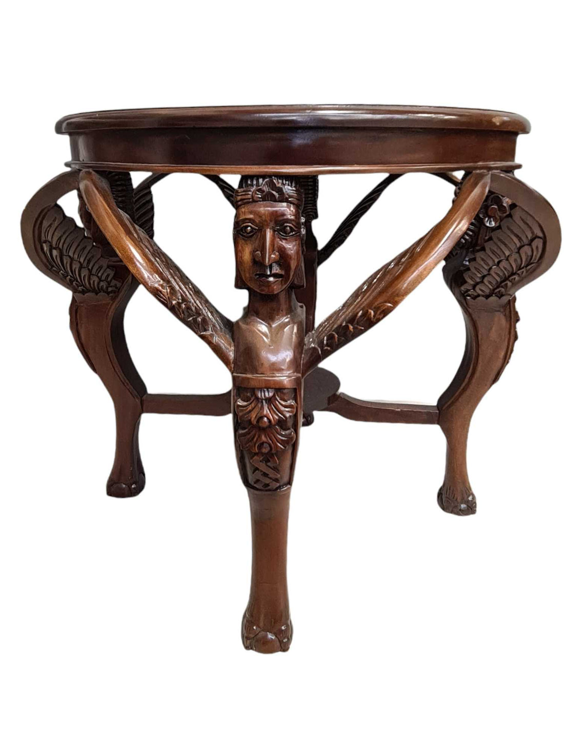 BURGUNDY FRENCH ANGEL TABLE