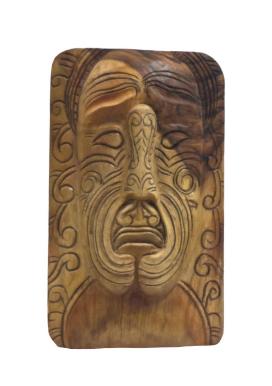 Carved Maori Mask